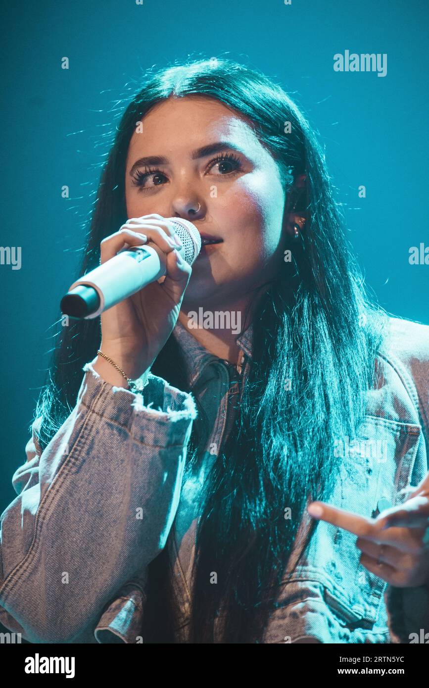 Copenhagen, Denmark. 13th Sep, 2023. The British-Canadian singer and ...