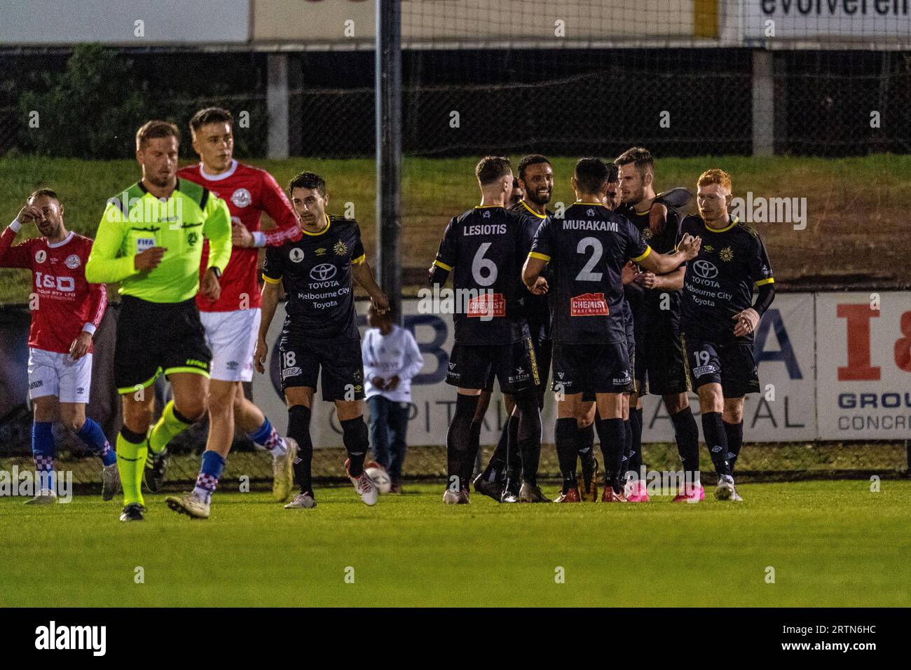 Australia cup knights heidelberg hi-res stock photography and images ...
