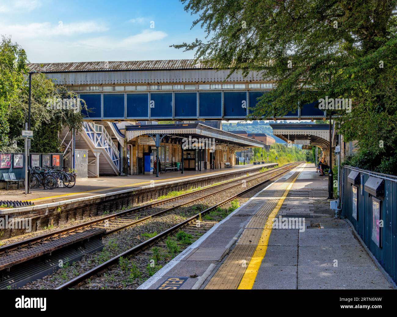 Stroud railway station, The Cotswolds, Gloucestershire, United Kingdom ...