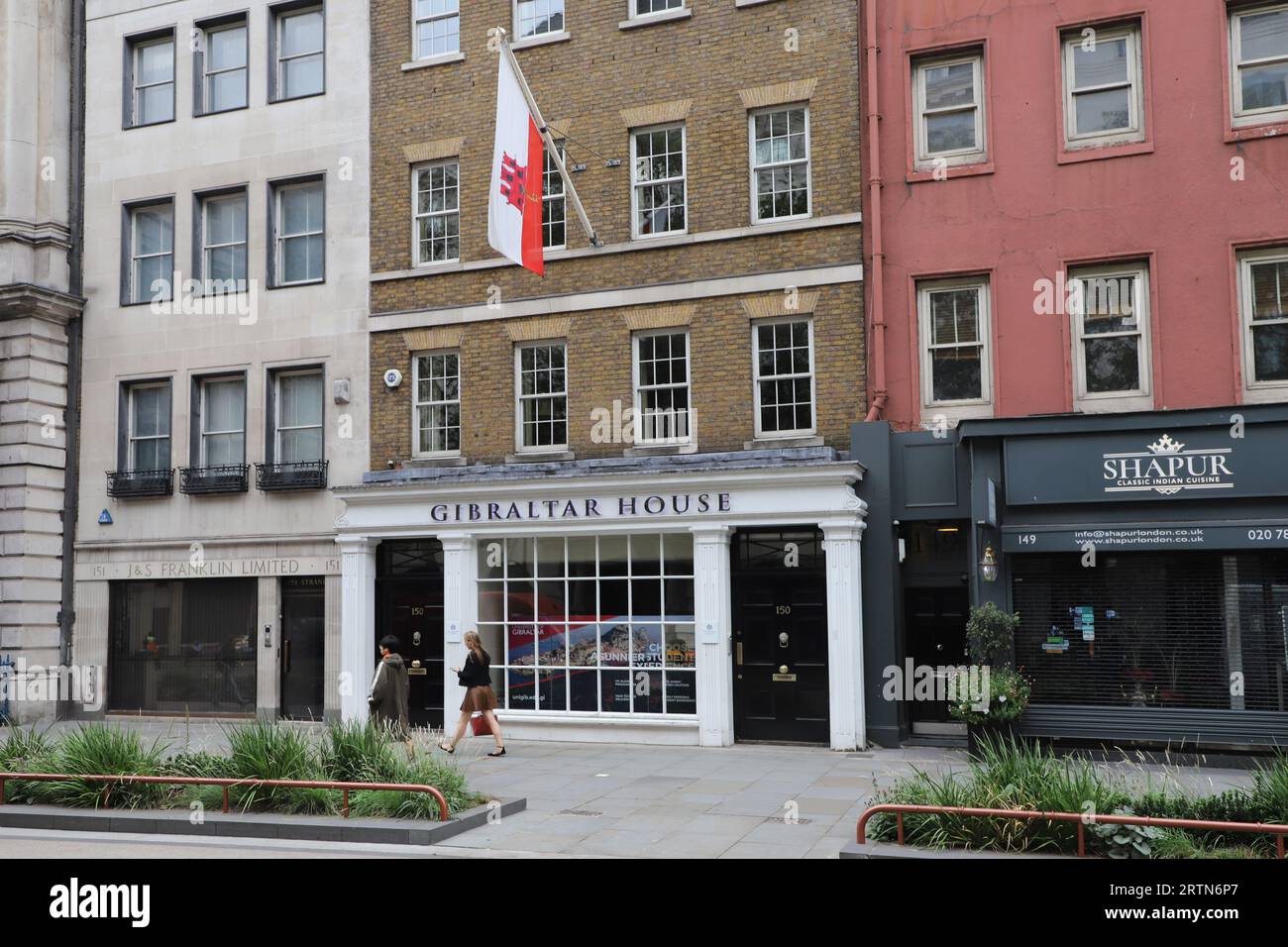 Exterior of Gibraltar House The Strand, London, UK September 2023 Stock ...