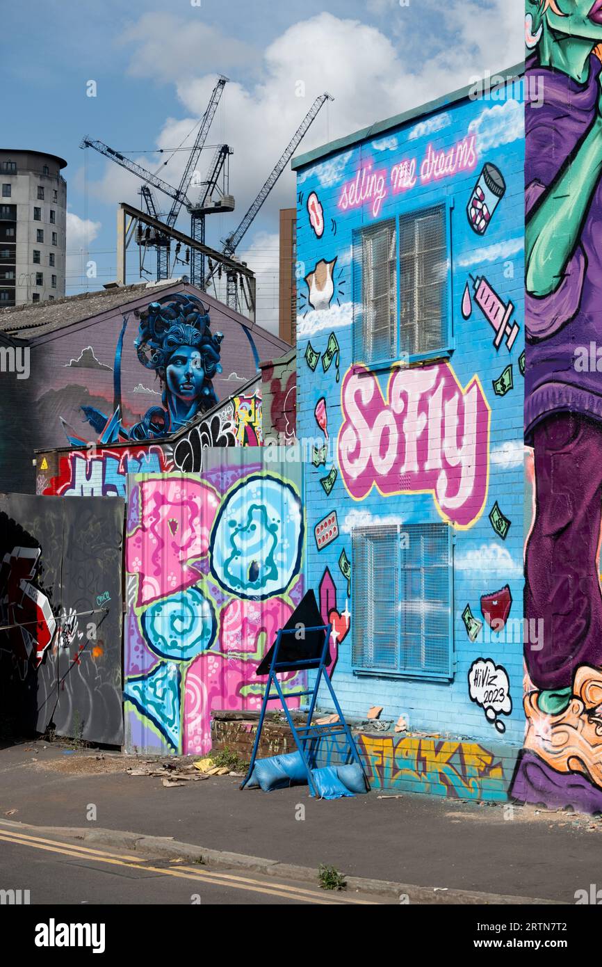 Birmingham graffiti digbeth hi-res stock photography and images - Alamy