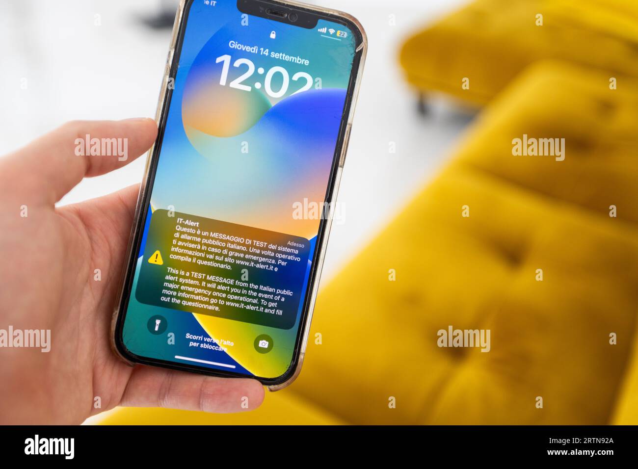 Nationwide public alert system hi-res stock photography and images - Alamy