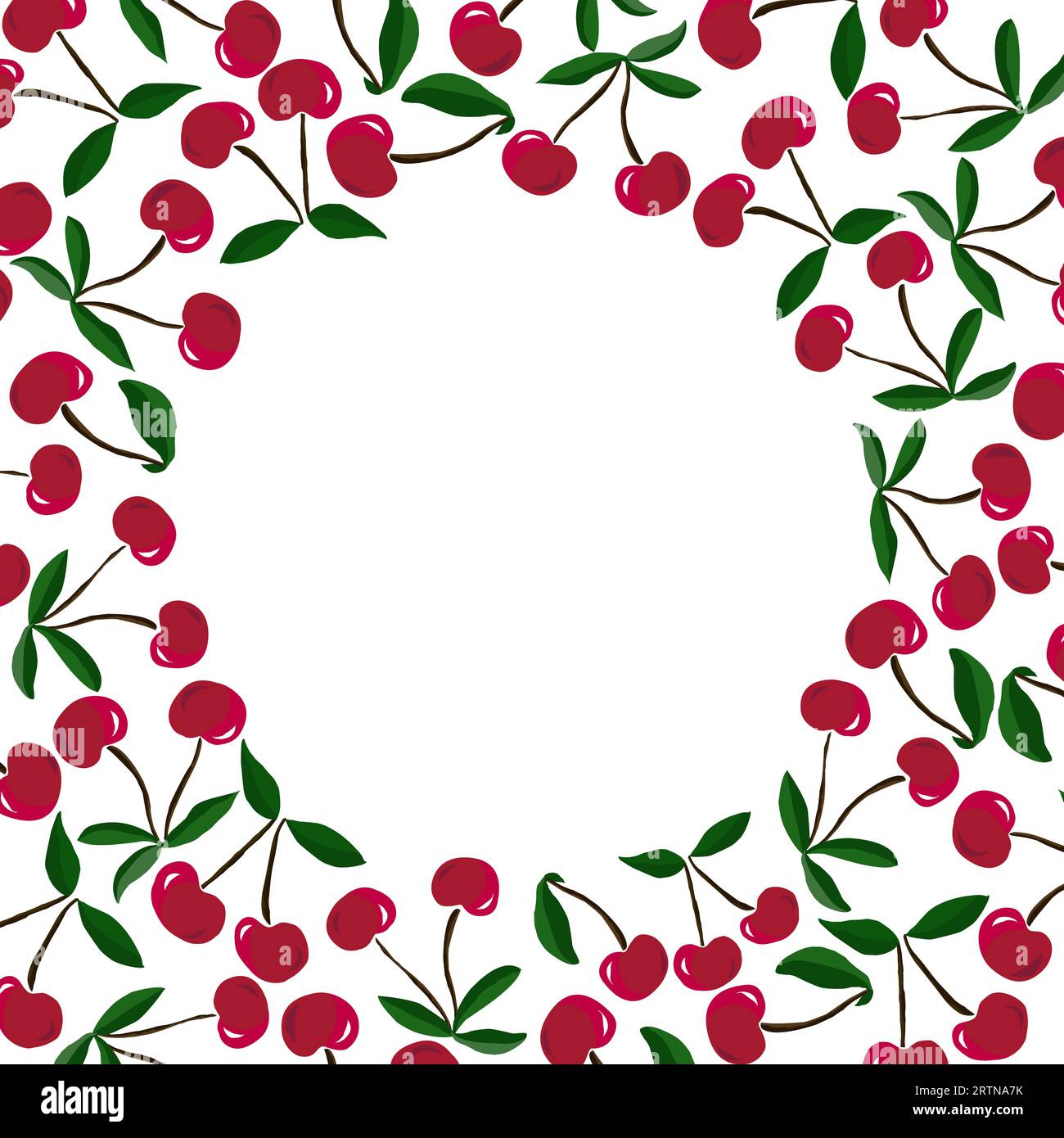 Cherry red color Stock Vector Images - Alamy