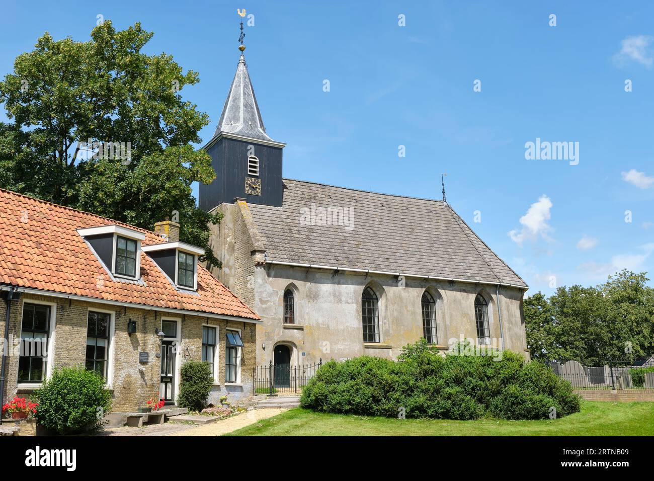 The 13th century Nicholas Church in Húns Friesland The Netherlands ...