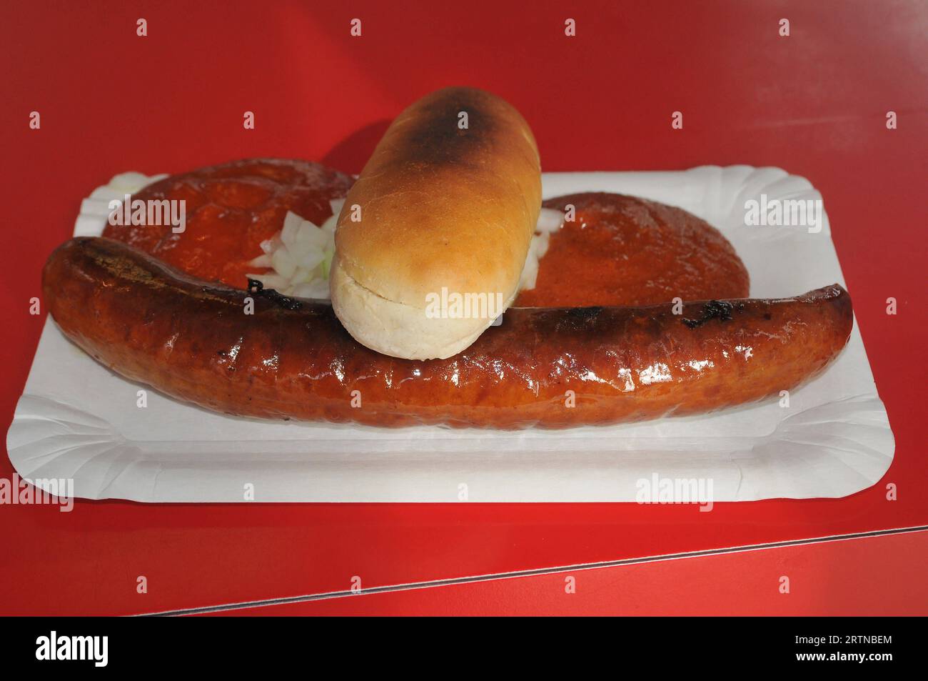 Copenhagen/Denmark/13 September 2023/.Danish fast food fdanish hot dog ...
