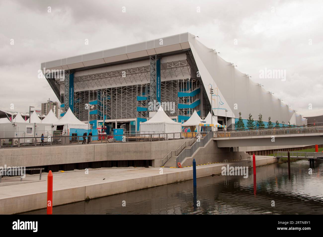 Water Polo Arena at the London 2012 Olympic Park Stock Photo - Alamy