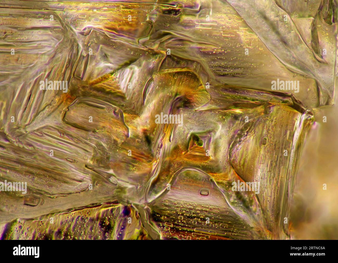 The image presents crystallized mixture of kitchen salt and erythritol ...