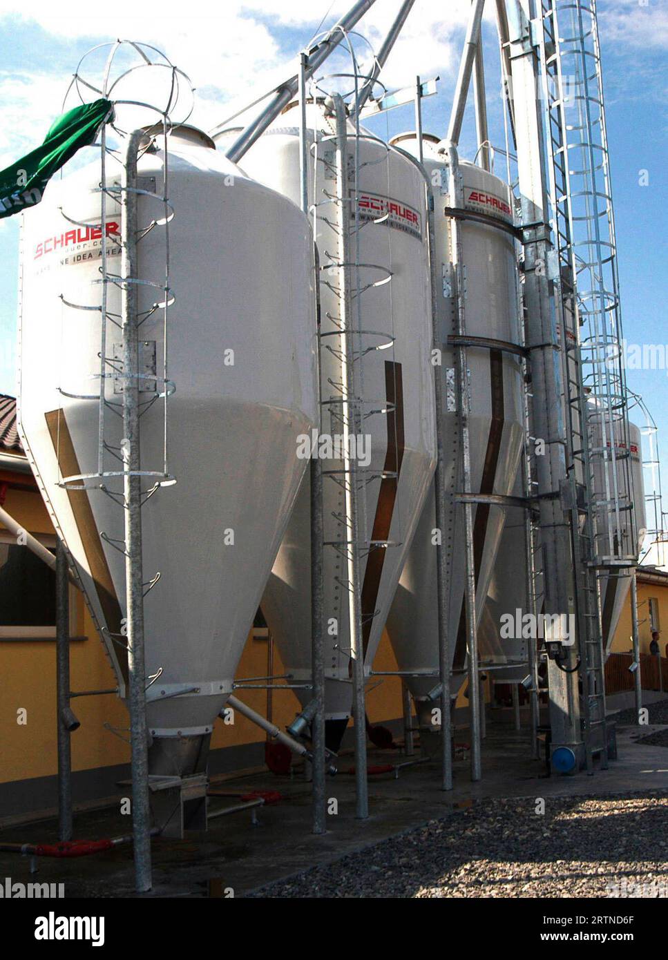 Silo for storage as an agricultural technology Silo for storage Stock ...
