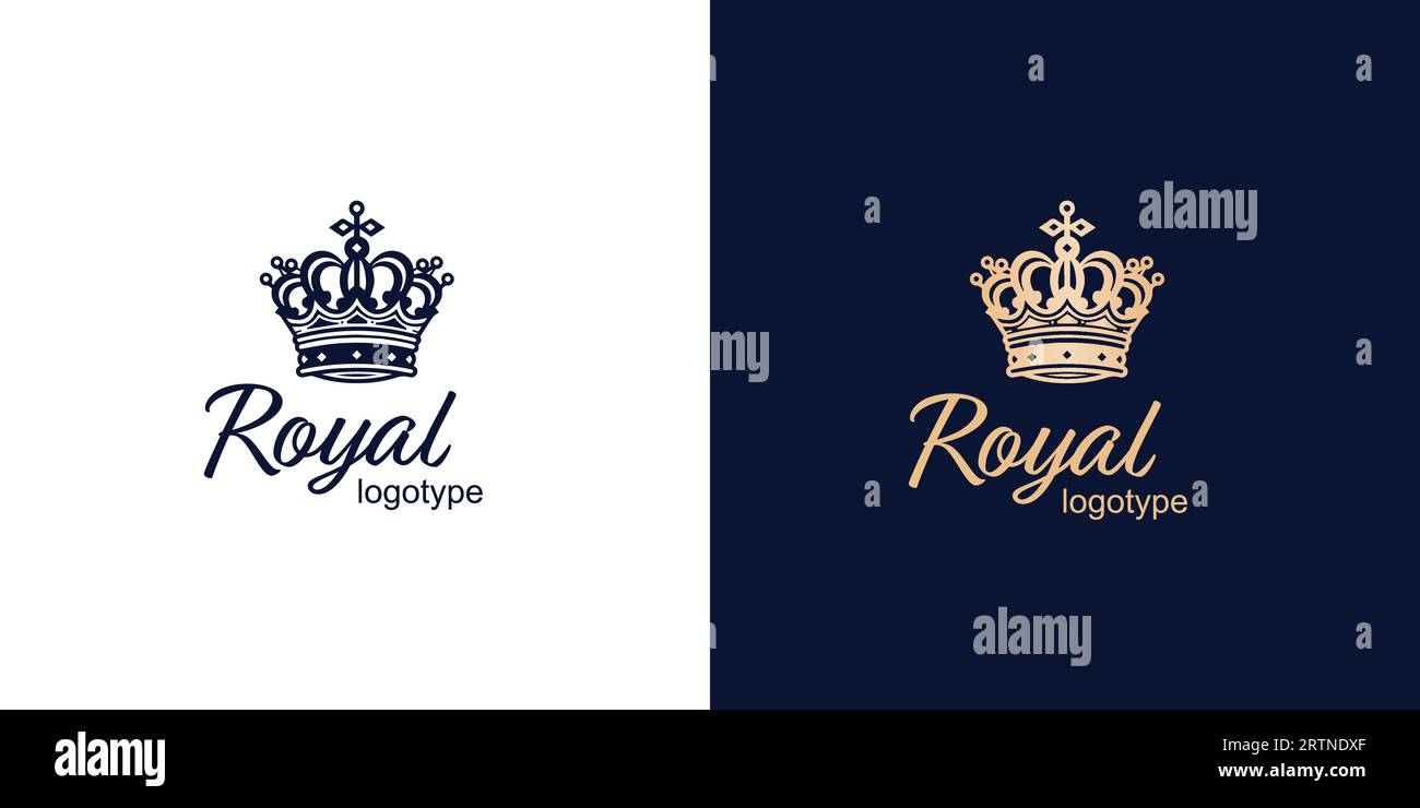 Blue White And Gold Logo Blue And Gold Logo Vector Art, Icons, And