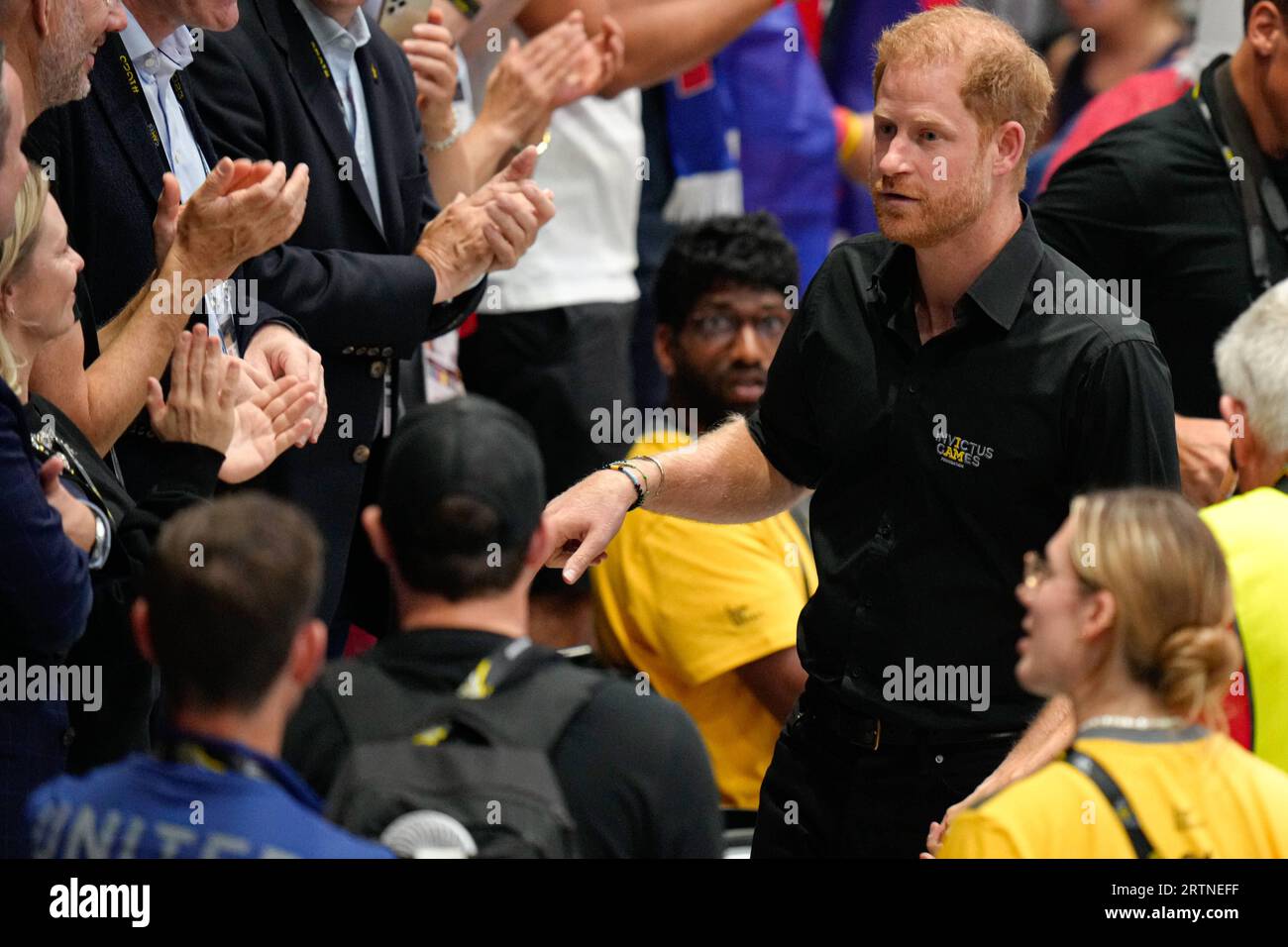 Invictus Games Prinz Harry und Meghan beim Rollstuhl Basketball Finale ...
