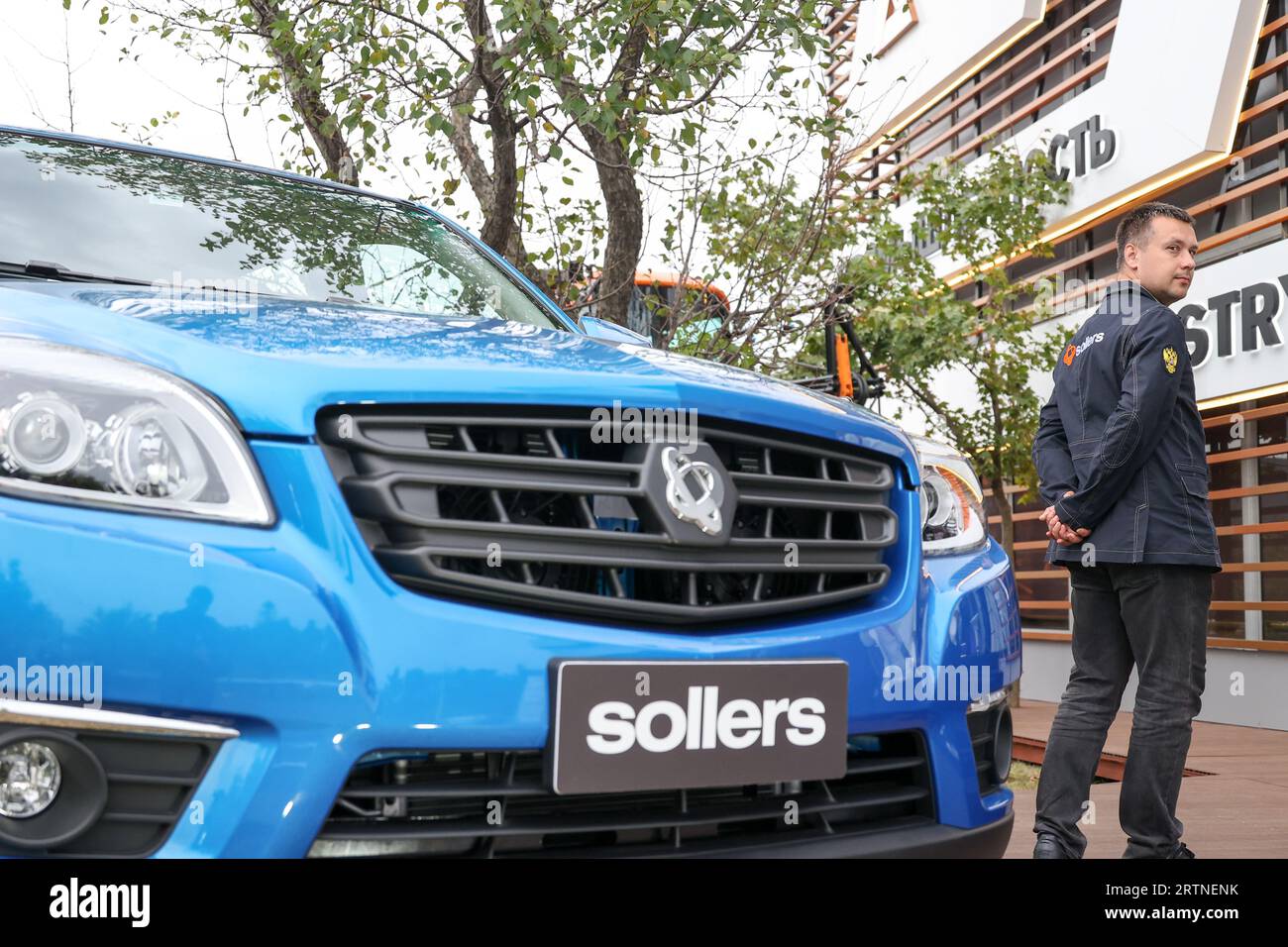 14.09.2023. Russia. Vladivostok. Sollers ST6 car Sollers car of the Eastern Economic Forum ...