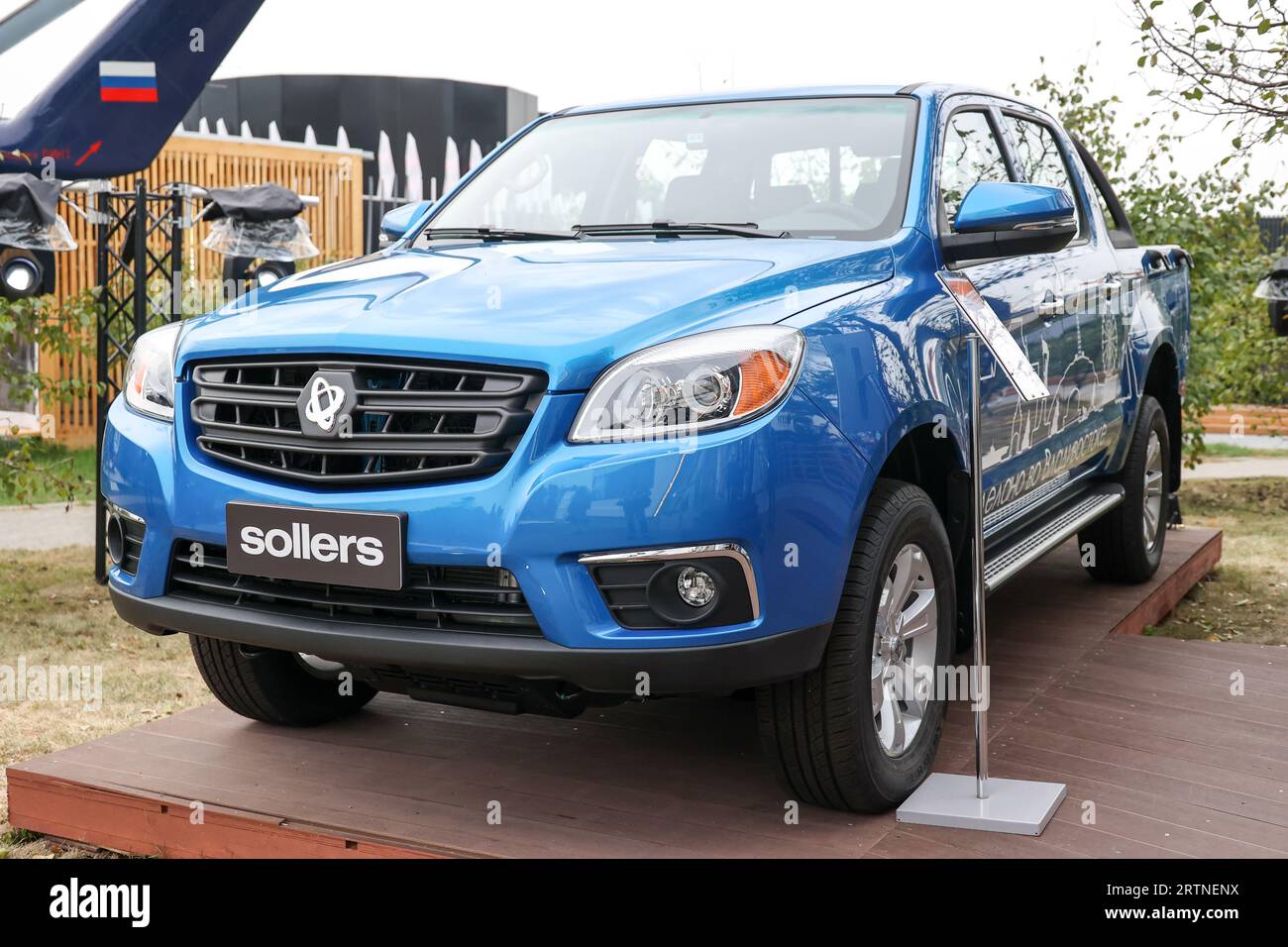 14.09.2023. Russia. Vladivostok. Sollers ST6 car Sollers car of the Eastern Economic Forum ...