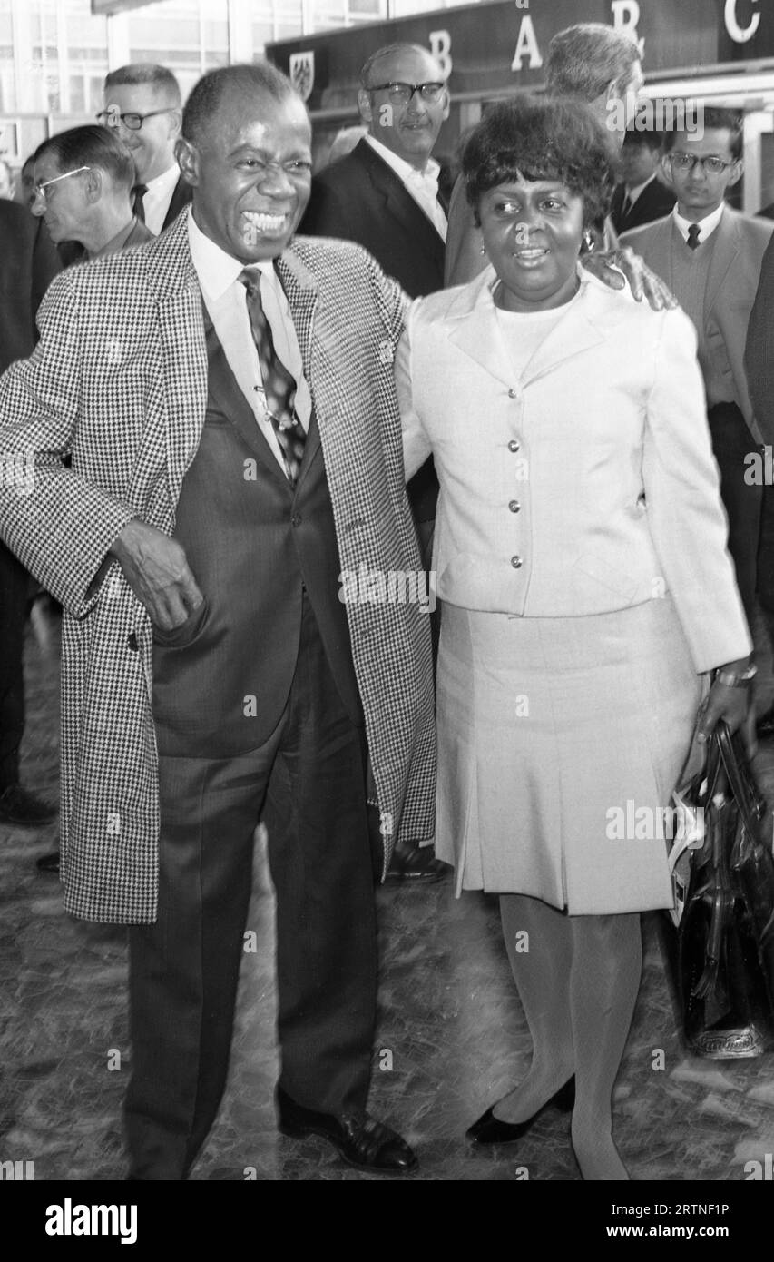 Louis Armstrong And Lucille Wilson