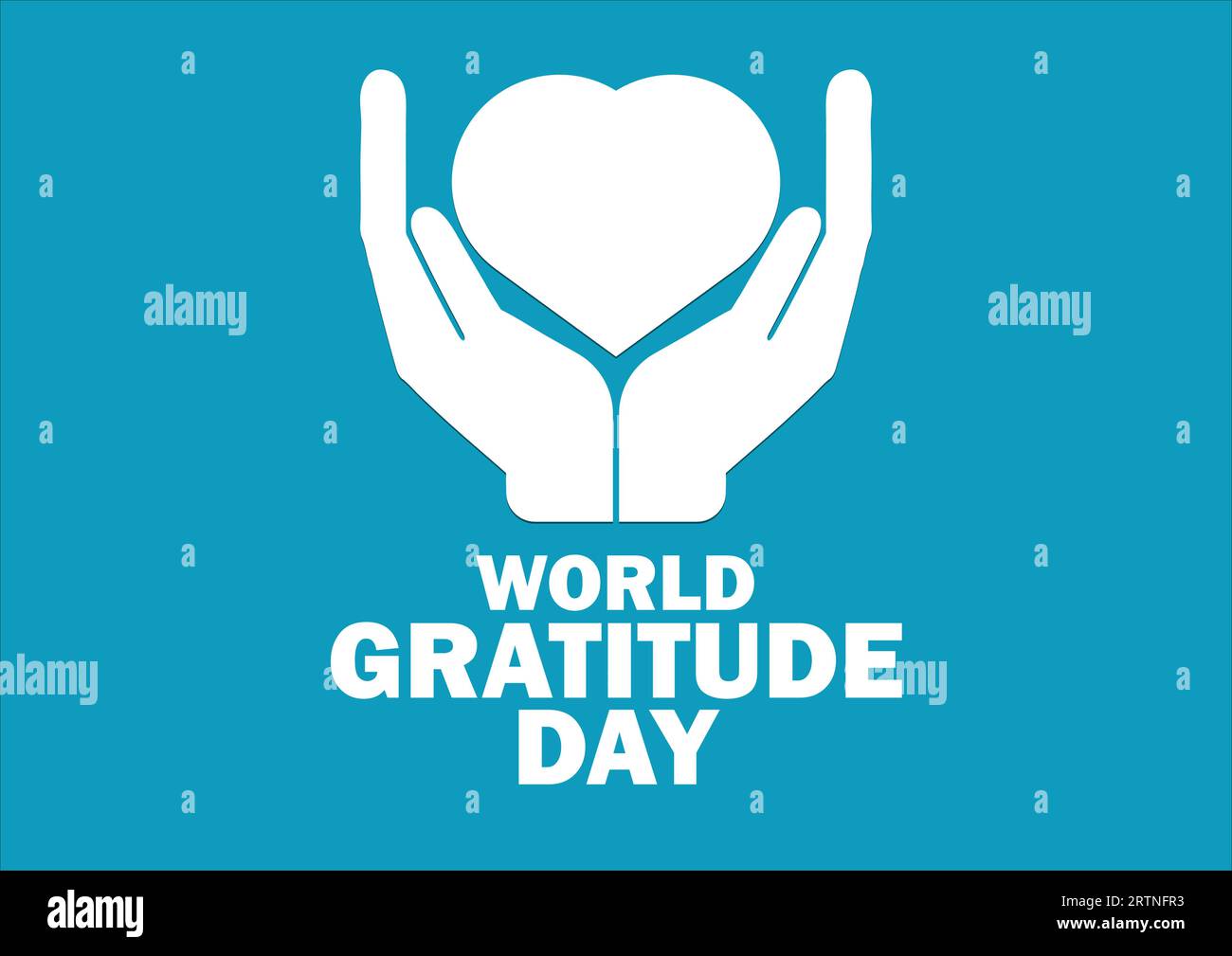 World Gratitude Day vector illustration. Suitable for greeting card ...