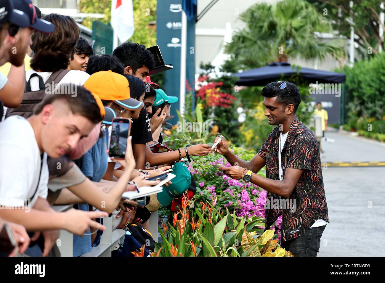 Singapore, Singapore. 14th Sep, 2023. Lawrence Barretto (GBR) Formula 1 ...