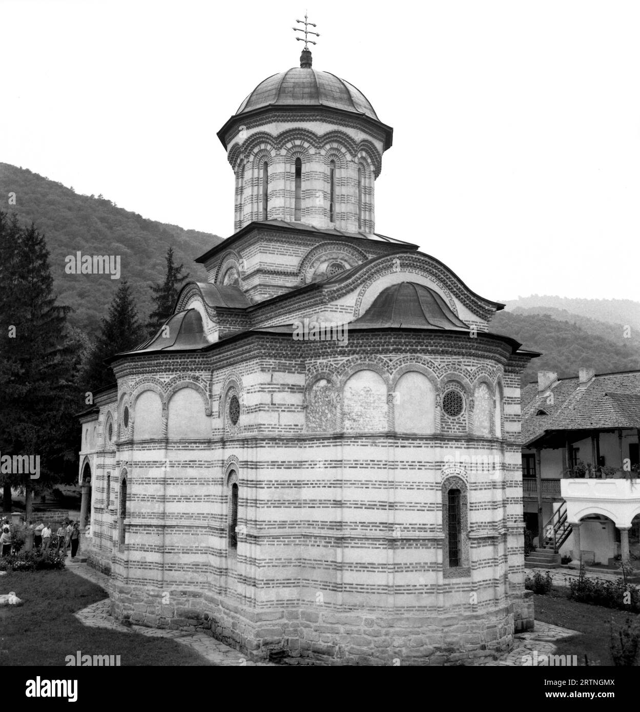 Medieval brick architecture Black and White Stock Photos & Images - Alamy