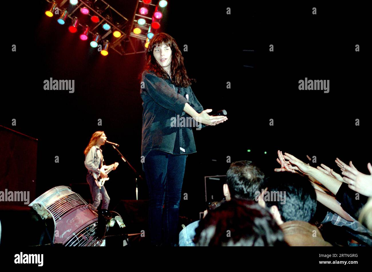 Milan Italy 1993-11-18: Eric Martin singer of the Mr.Big group in ...