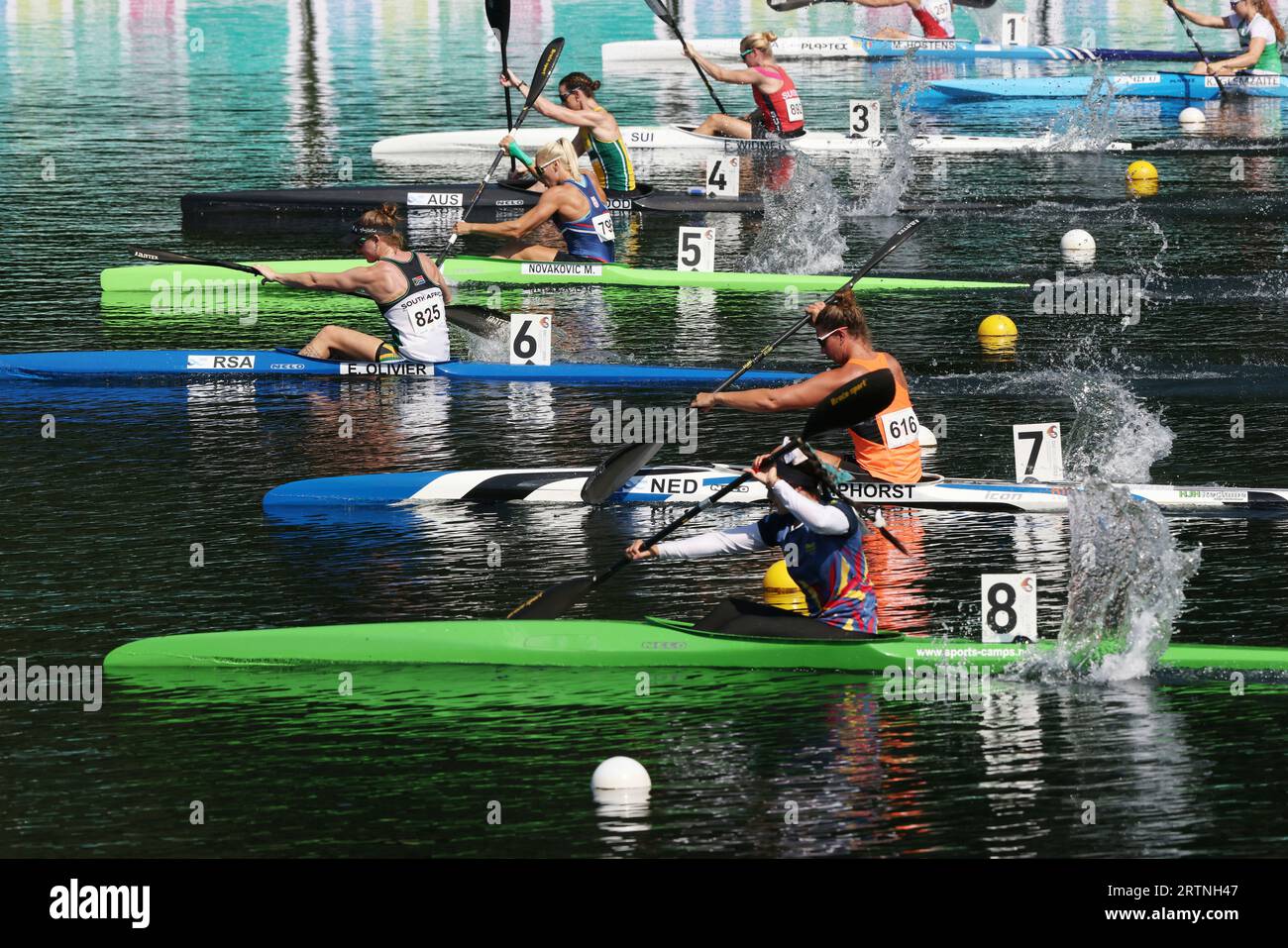 firo: 08/23/2023, water sports, Canoe World Championships in Duisburg ...
