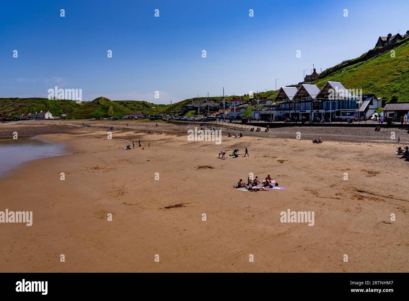 Saltburn by the Sea Generic Scenery and Beach Activities Stock Photo ...