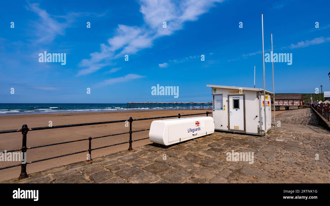 Saltburn by the Sea Generic Scenery and Beach Activities Stock Photo ...