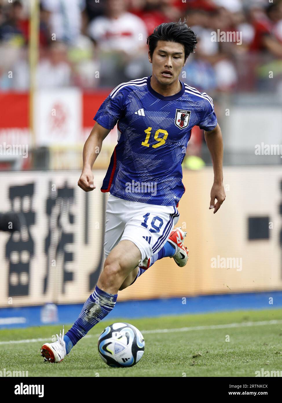 GENK - Daiki Hashioka of Japan during the friendly Interland match ...