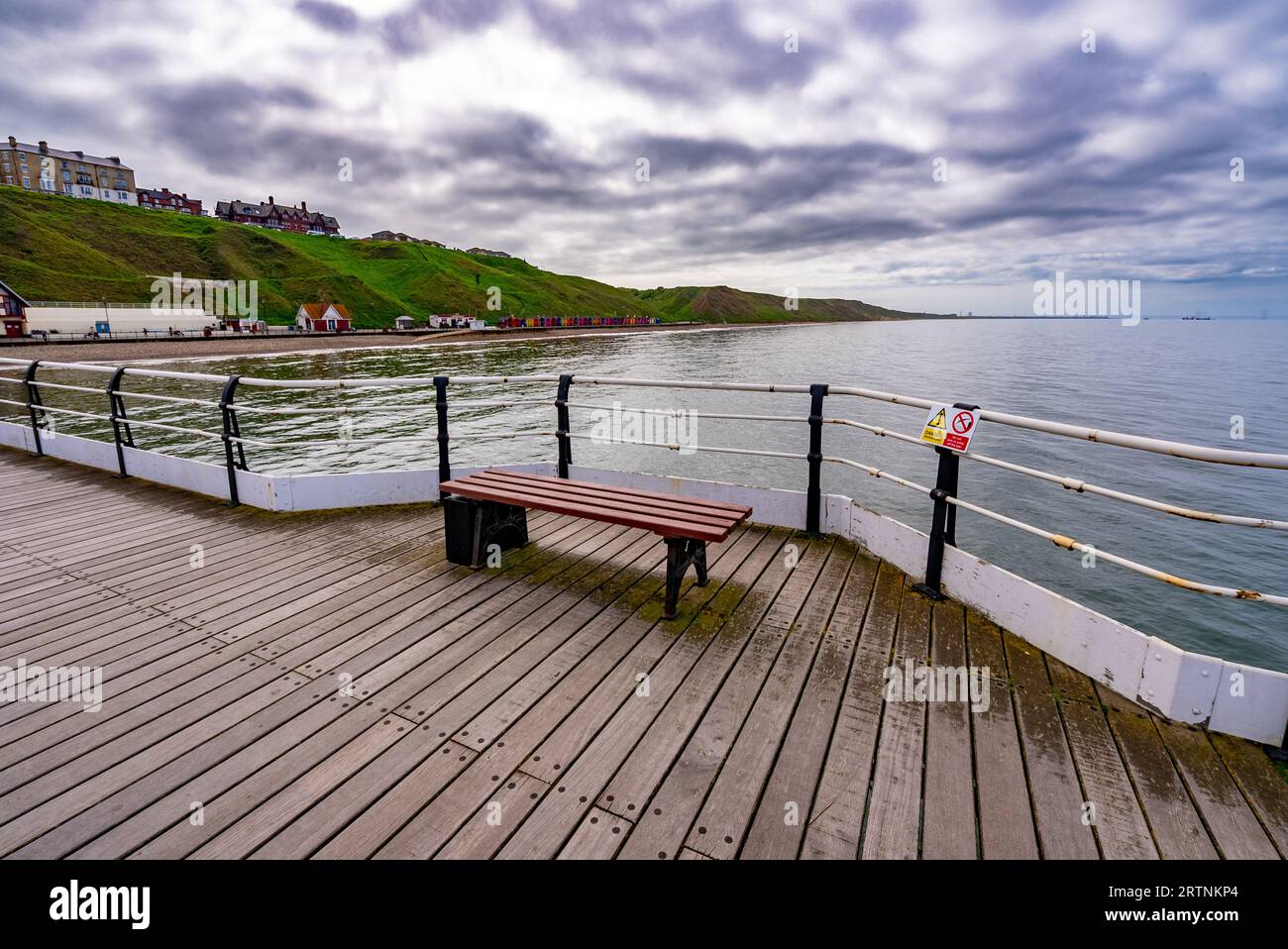 Saltburn by the Sea Generic Scenery and Beach Activities Stock Photo ...