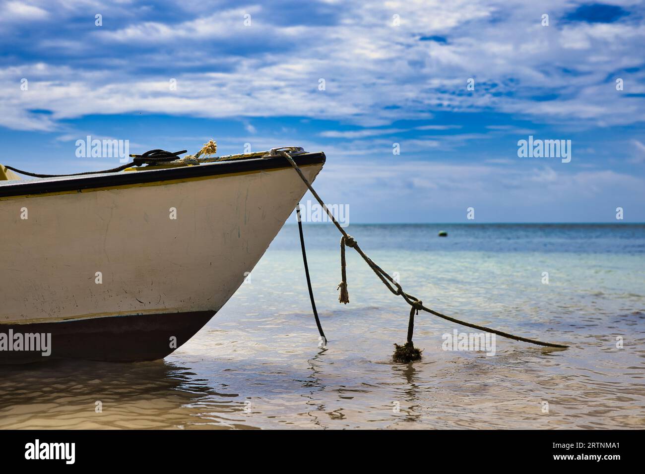 Seychelles boat hi-res stock photography and images - Alamy