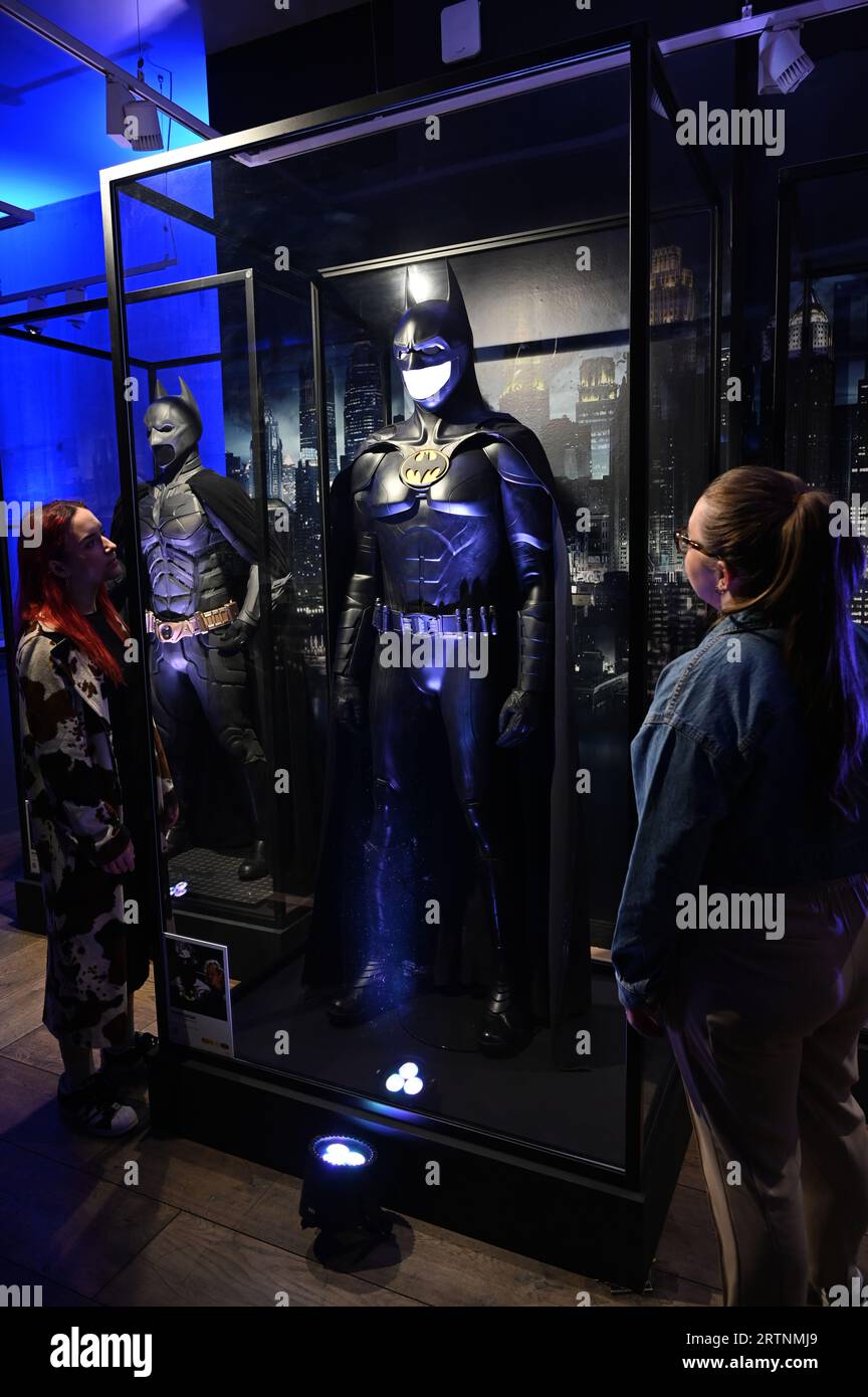 London, UK. 14th Sep, 2023. The highly anticipated Batman Unmasked ...