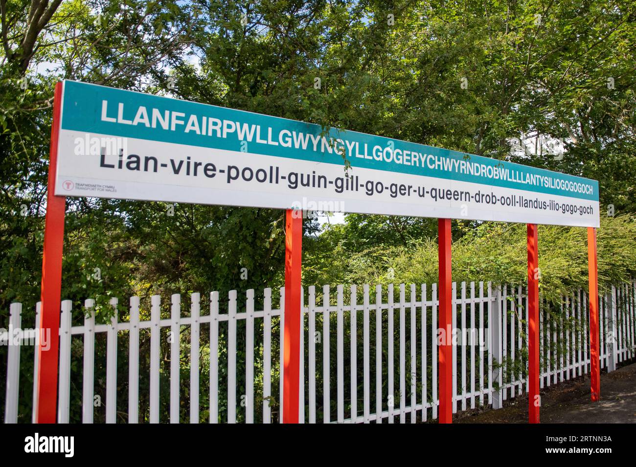Llanfair pg railway station anglesey hi-res stock photography and ...