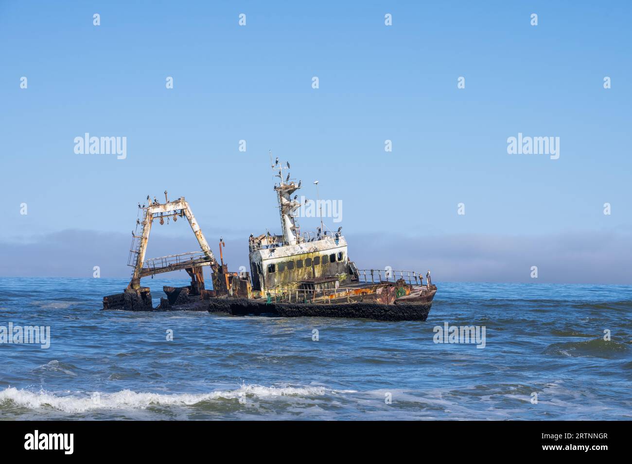 Wrecked fishing trawler hi-res stock photography and images - Alamy