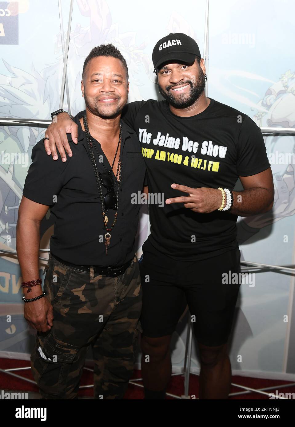 Las Vegas, USA. 13th Sep, 2023. Actor Cuba Gooding Jr. (L) and radio ...