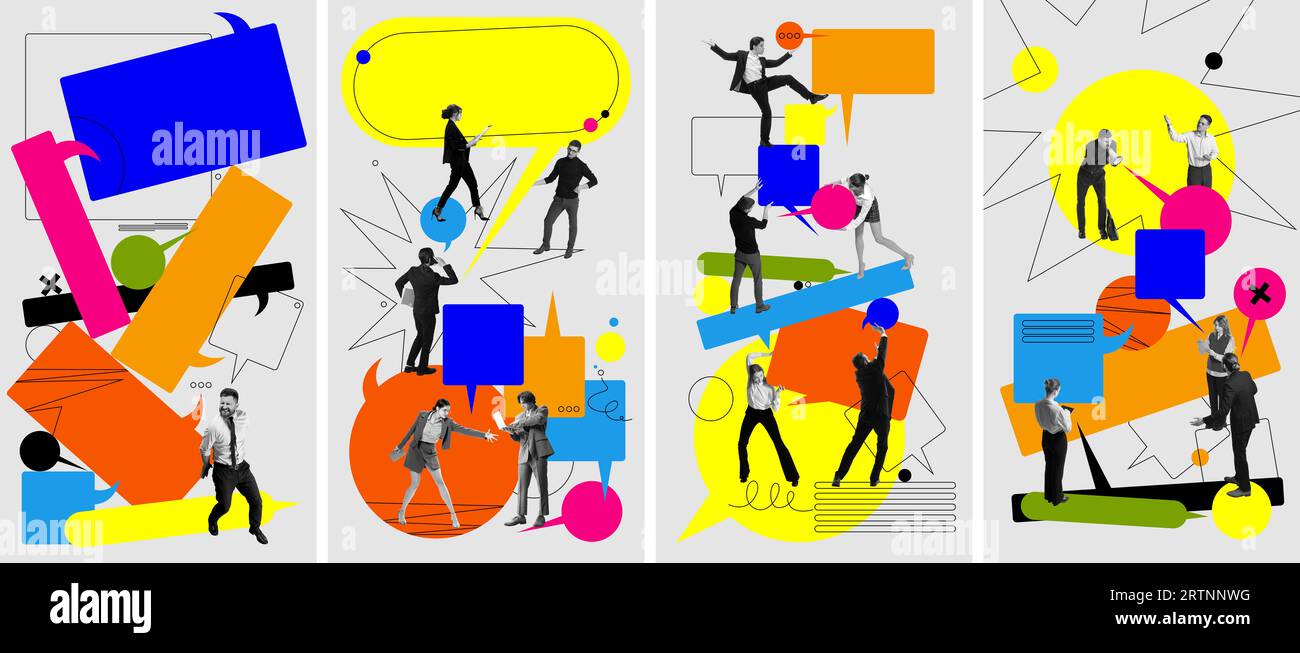 Career development. Employees actively working, growing professional ...