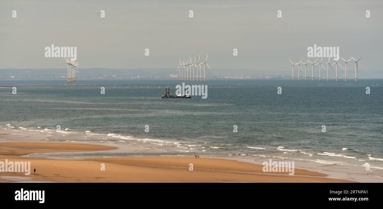 England north sea wind power hi-res stock photography and images - Alamy