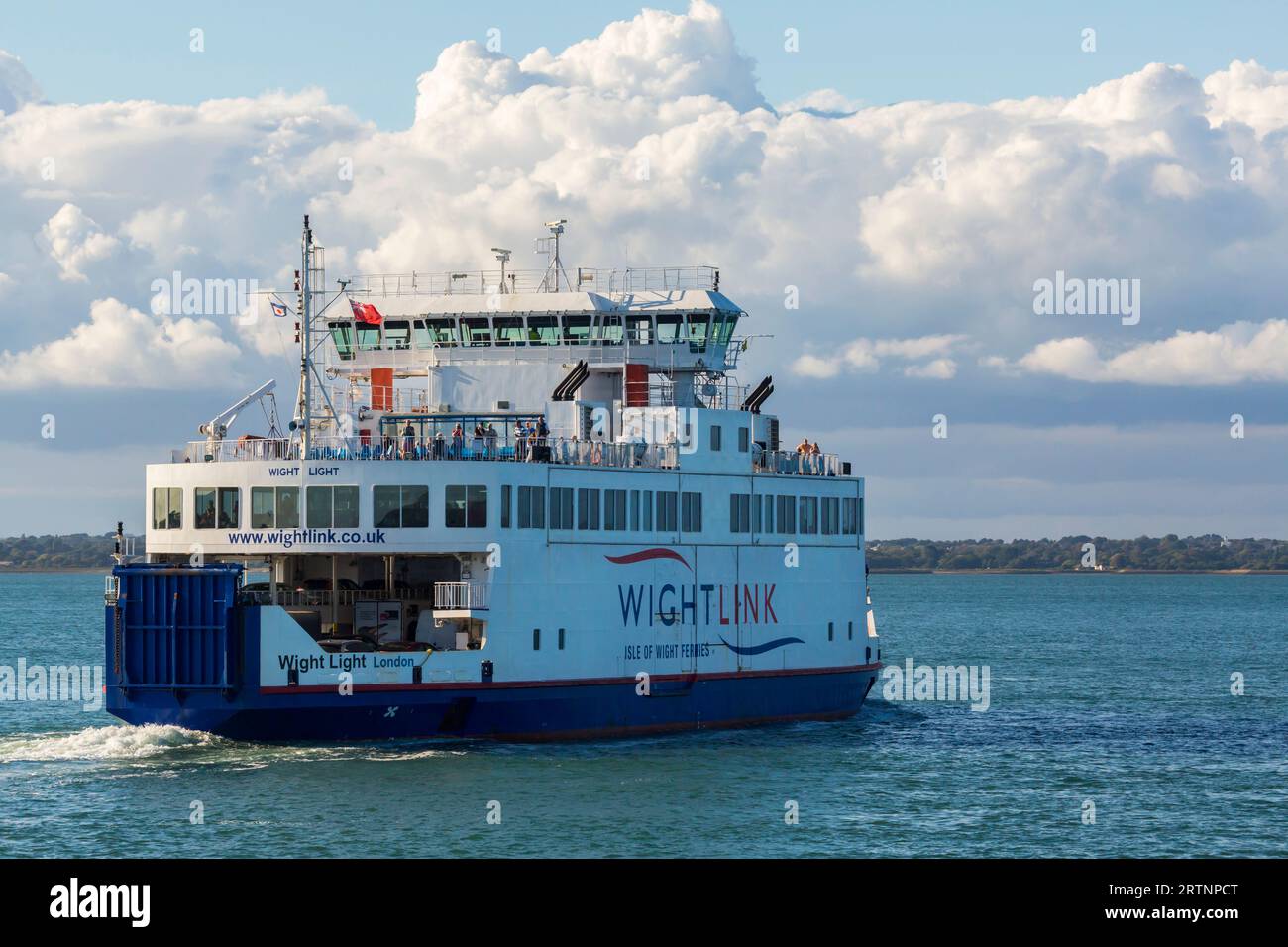 Lymington yarmouth car ferry hi-res stock photography and images - Alamy
