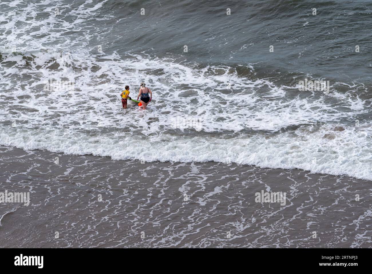 Saltburn by the Sea Generic Scenery and Beach Activities Stock Photo ...