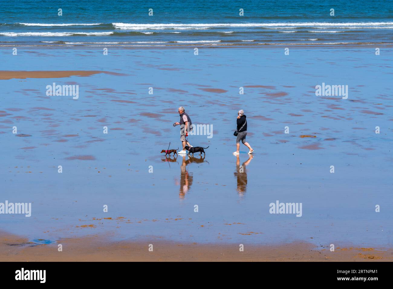 Saltburn by the Sea Generic Scenery and Beach Activities Stock Photo ...