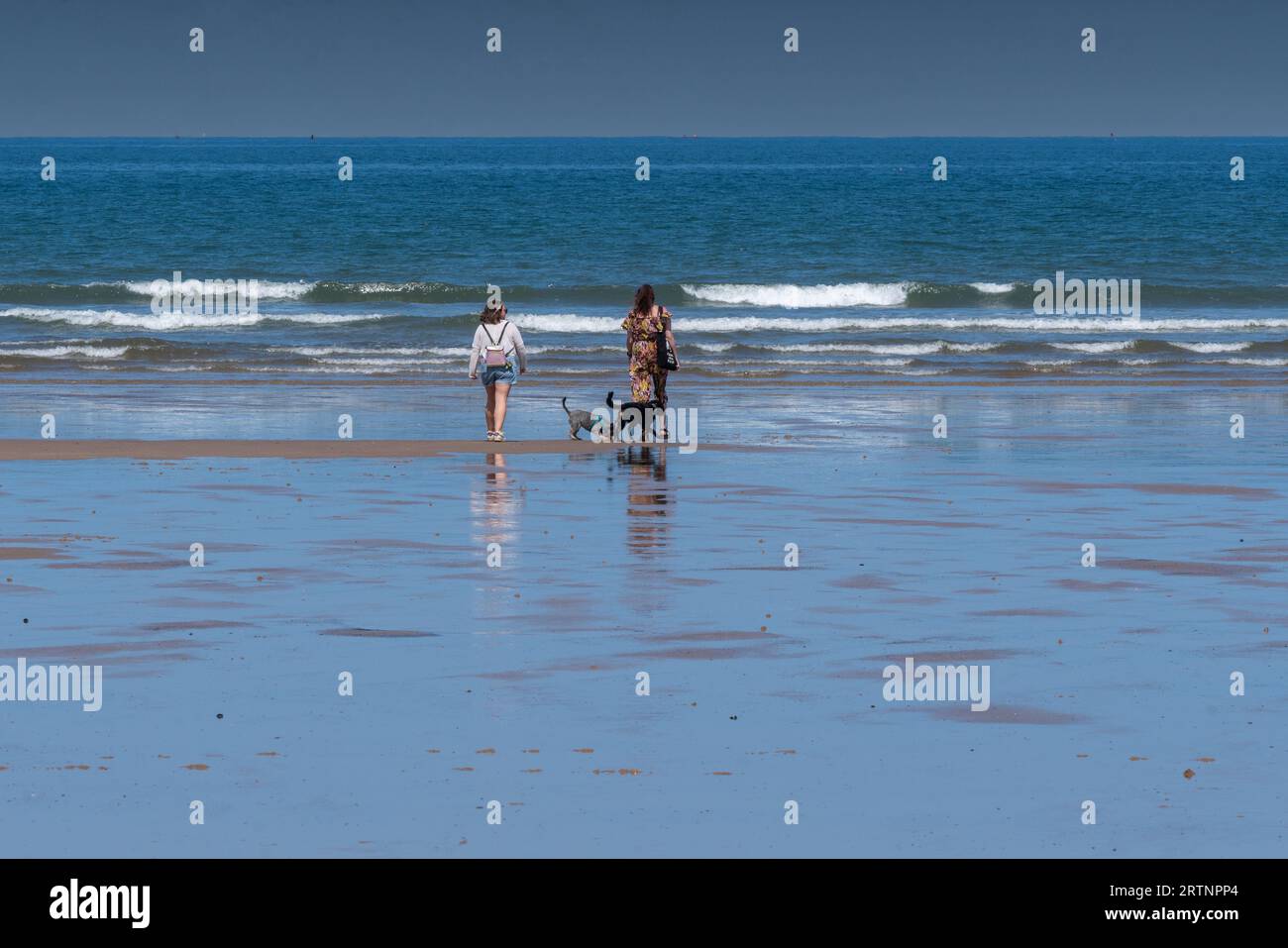 Saltburn by the Sea Generic Scenery and Beach Activities Stock Photo ...