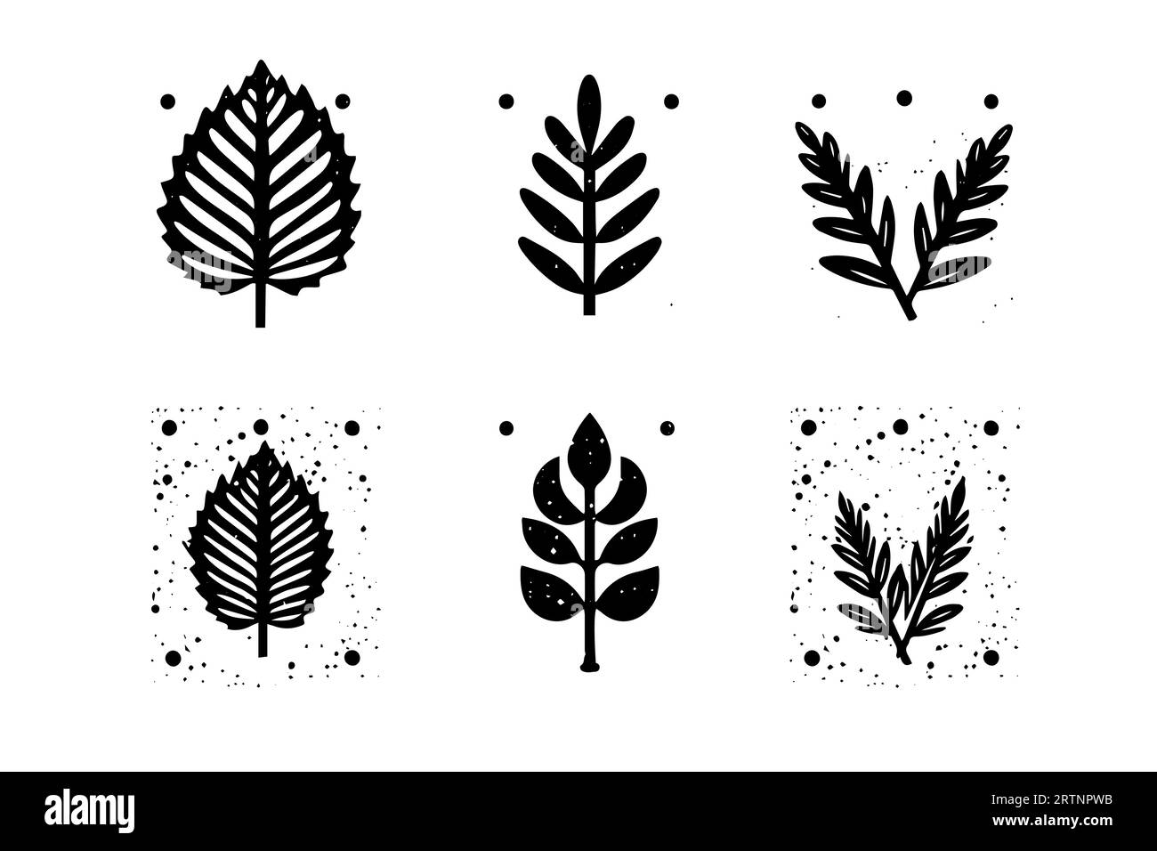 Lino print texture Stock Vector Images - Alamy