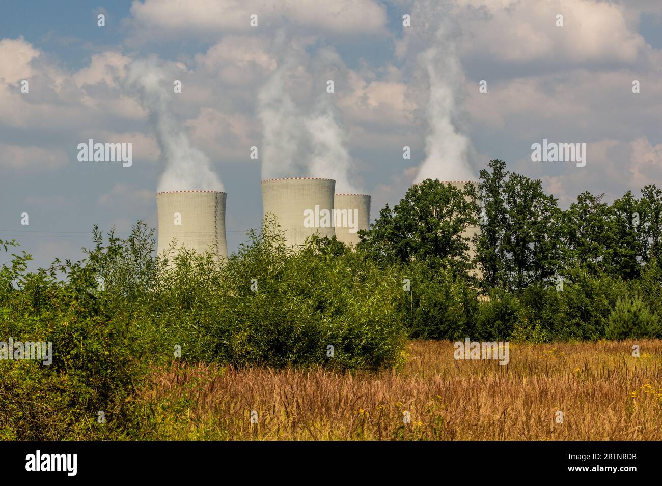 Nuclear power plant Temelin, Czech Republic Stock Photo - Alamy
