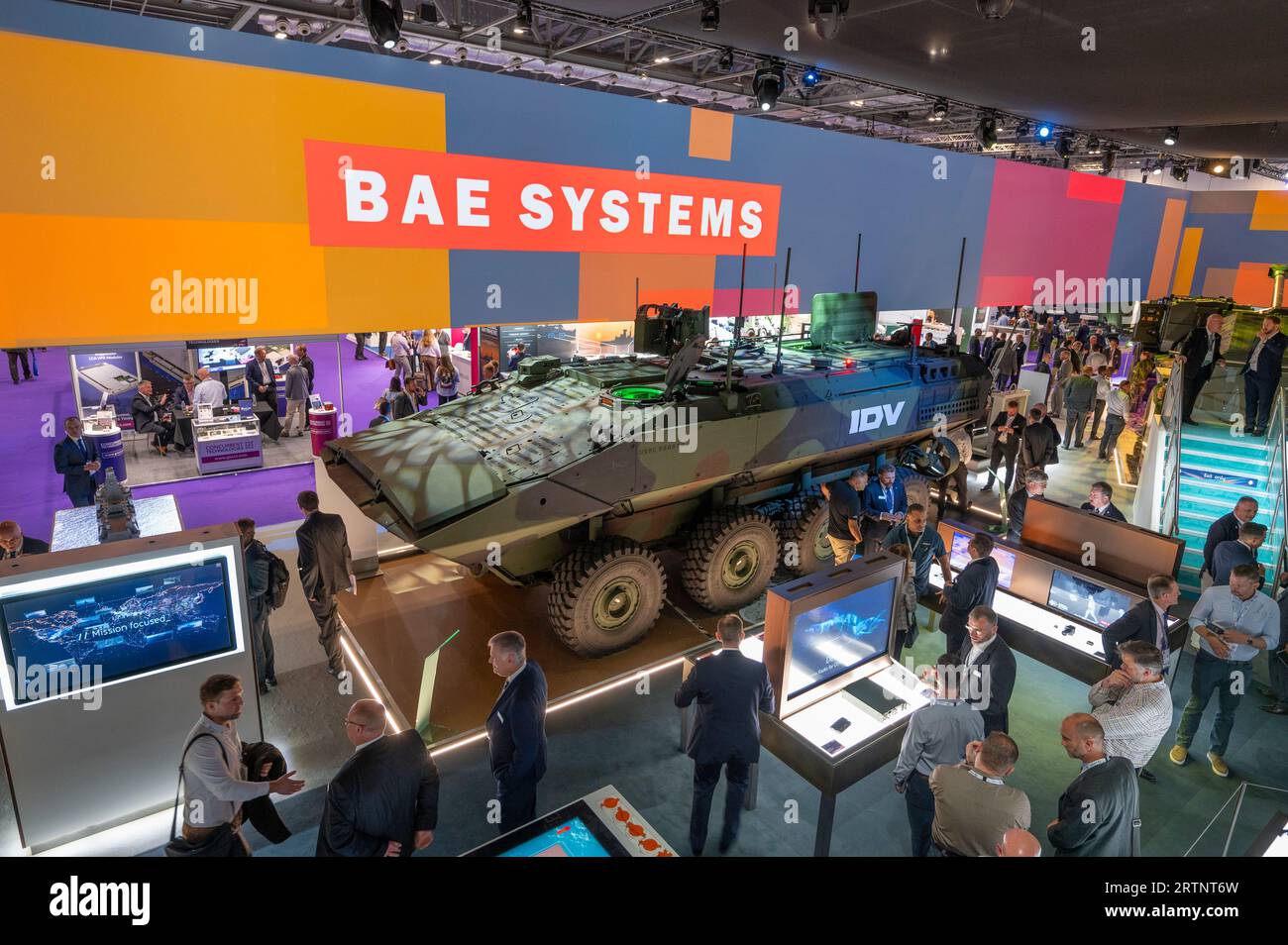 ExCel, London, UK. 14th Sep, 2023. The biennial Defence and Security Exhibition (DSEI) runs from ...