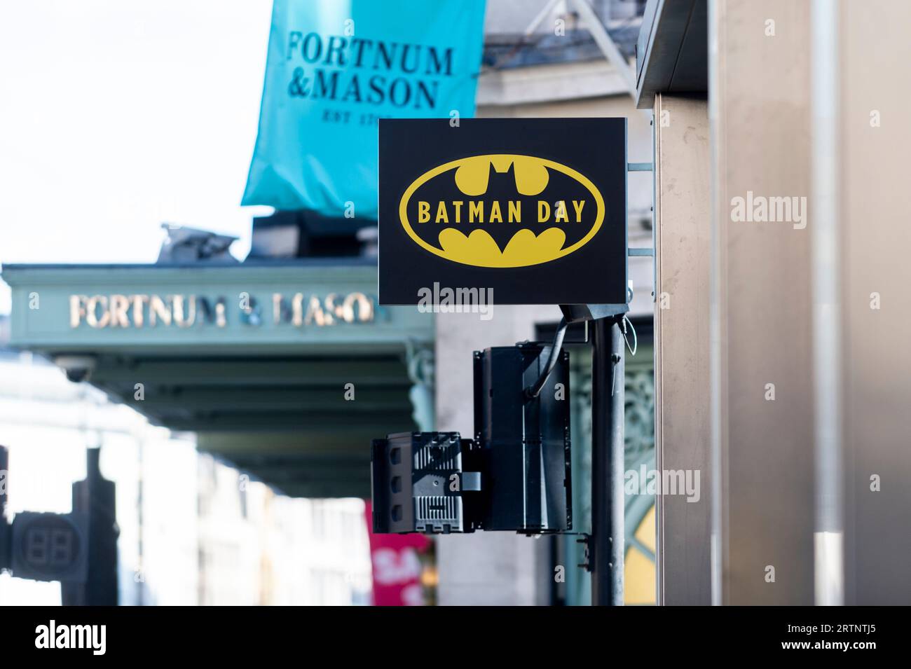 London, UK. 14 September 2023. Exterior signage at the preview of ...