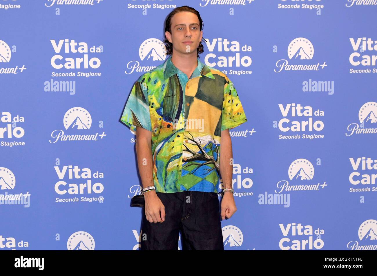 Sangiovanni beim Photocall zur 2. Staffel der Paramount Serie Vita da Carlo im Casa del Cinema ...