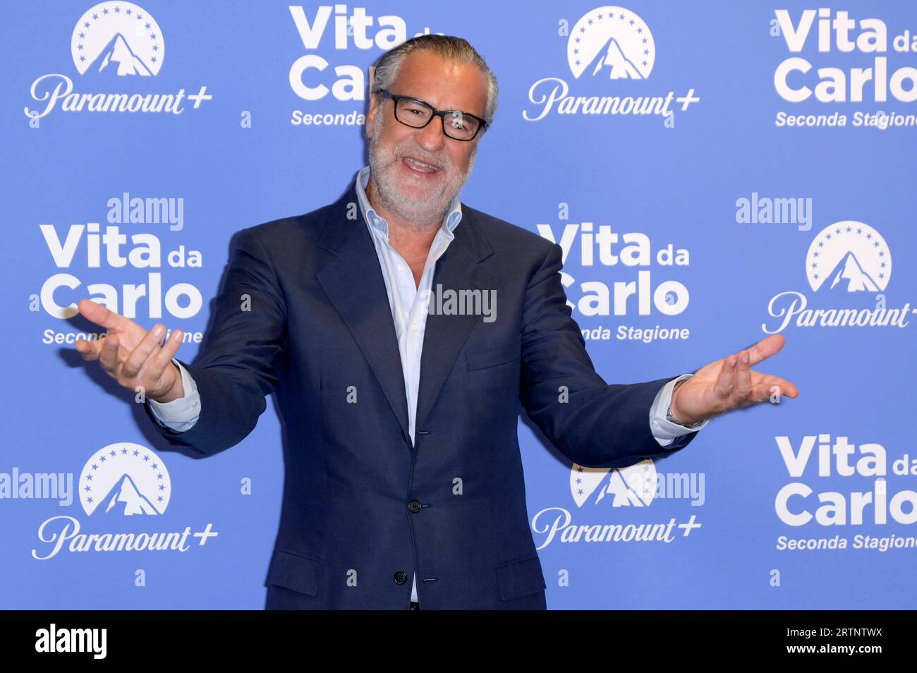 Max Tortora beim Photocall zur 2. Staffel der Paramount Serie Vita da Carlo im Casa del Cinema ...