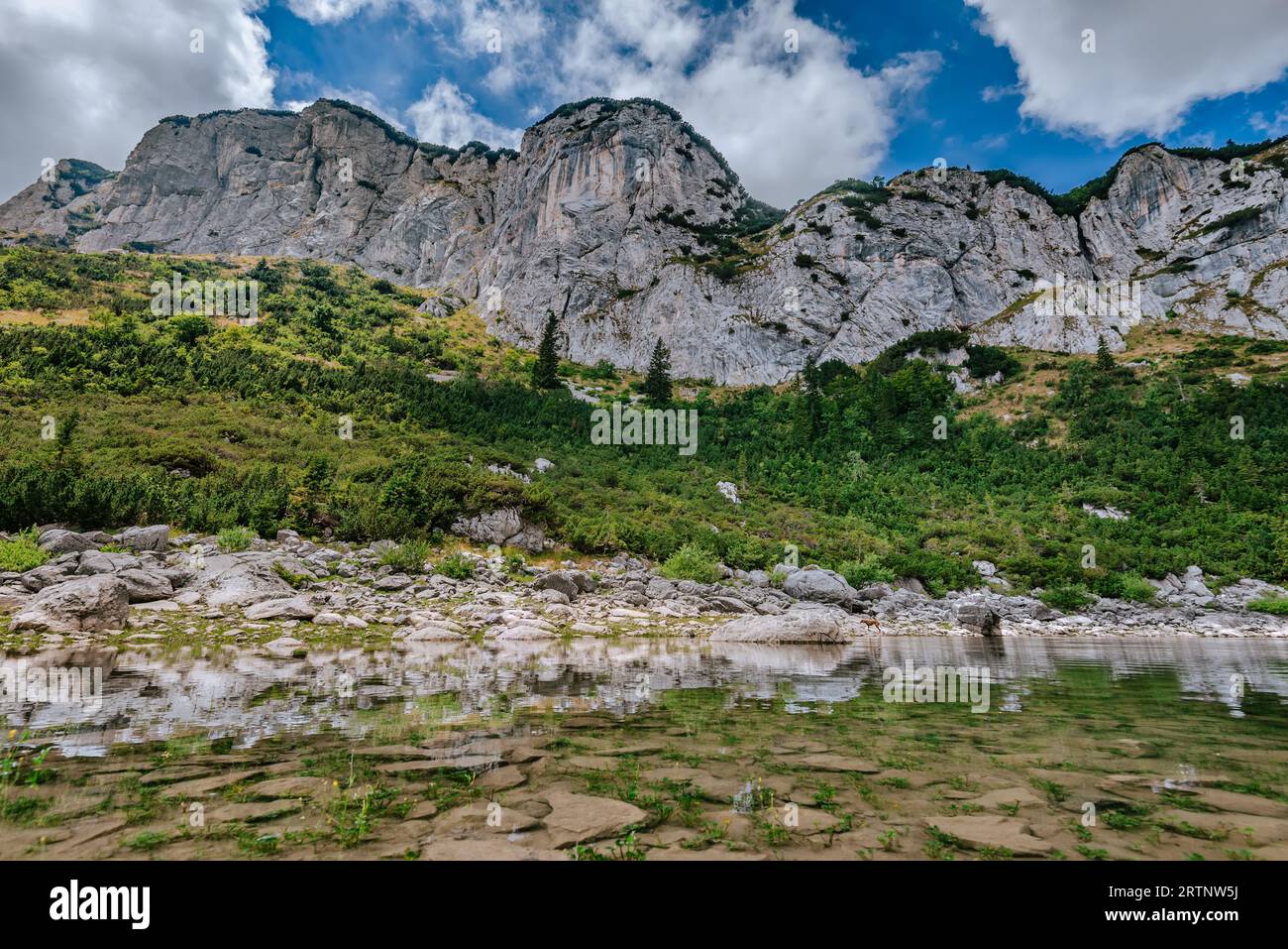 Beautiful Mountain Landscape with Jablan Glacial Lake Stock Photo - Alamy
