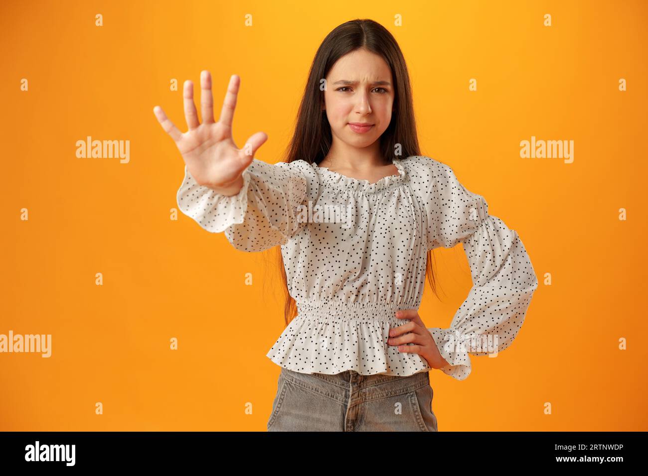 Refuse schoolgirl hi-res stock photography and images - Alamy