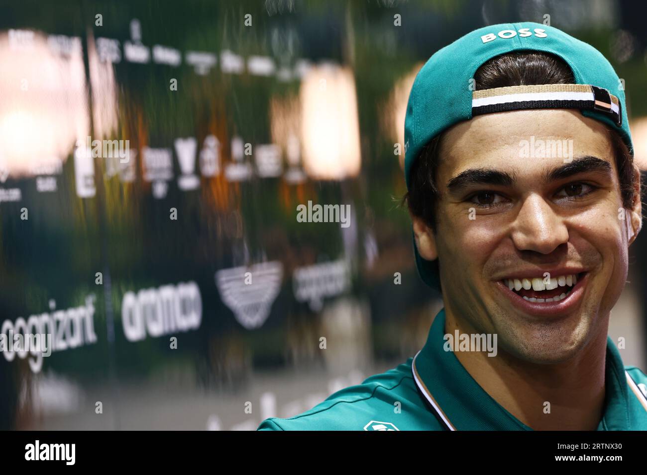 Singapore, Singapore. 14th Sep, 2023. Lance Stroll (CDN) Aston Martin ...
