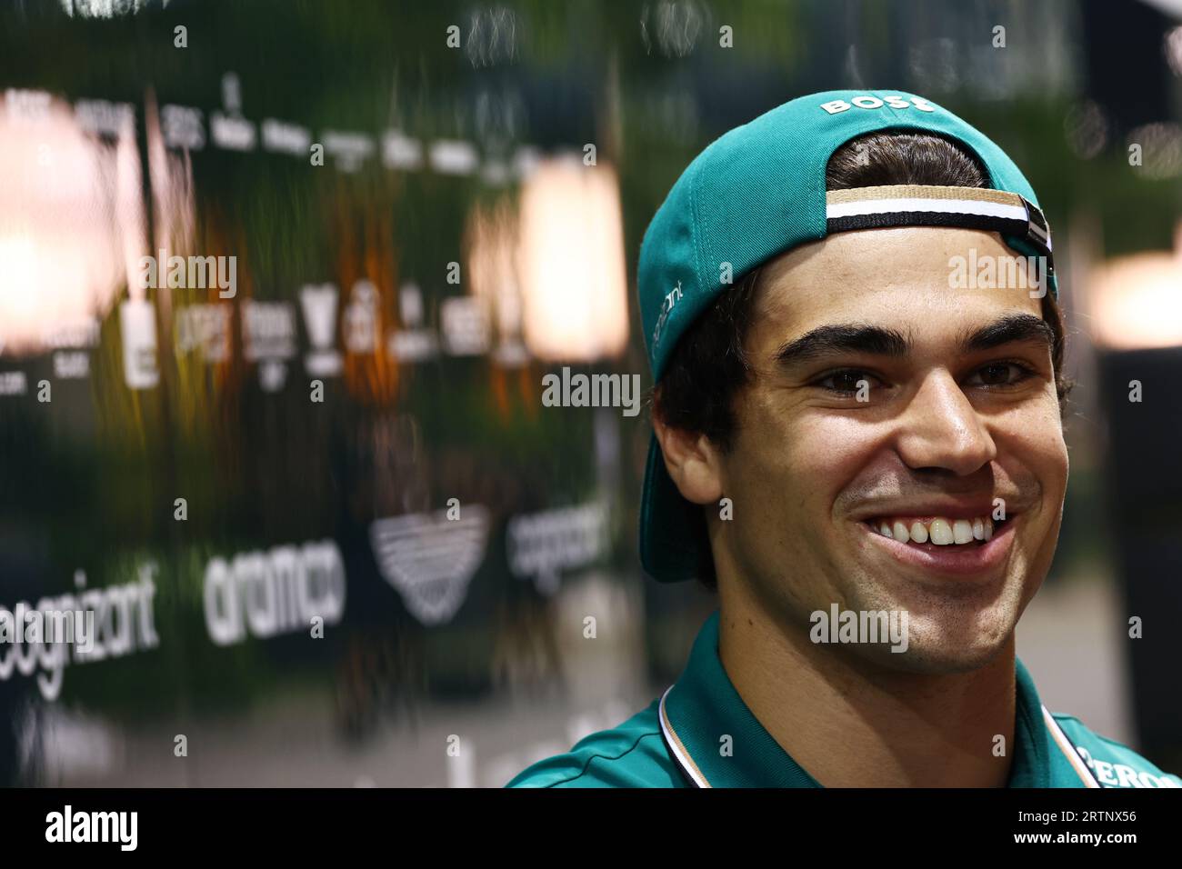 Singapore, Singapore. 14th Sep, 2023. Lance Stroll (CDN) Aston Martin ...