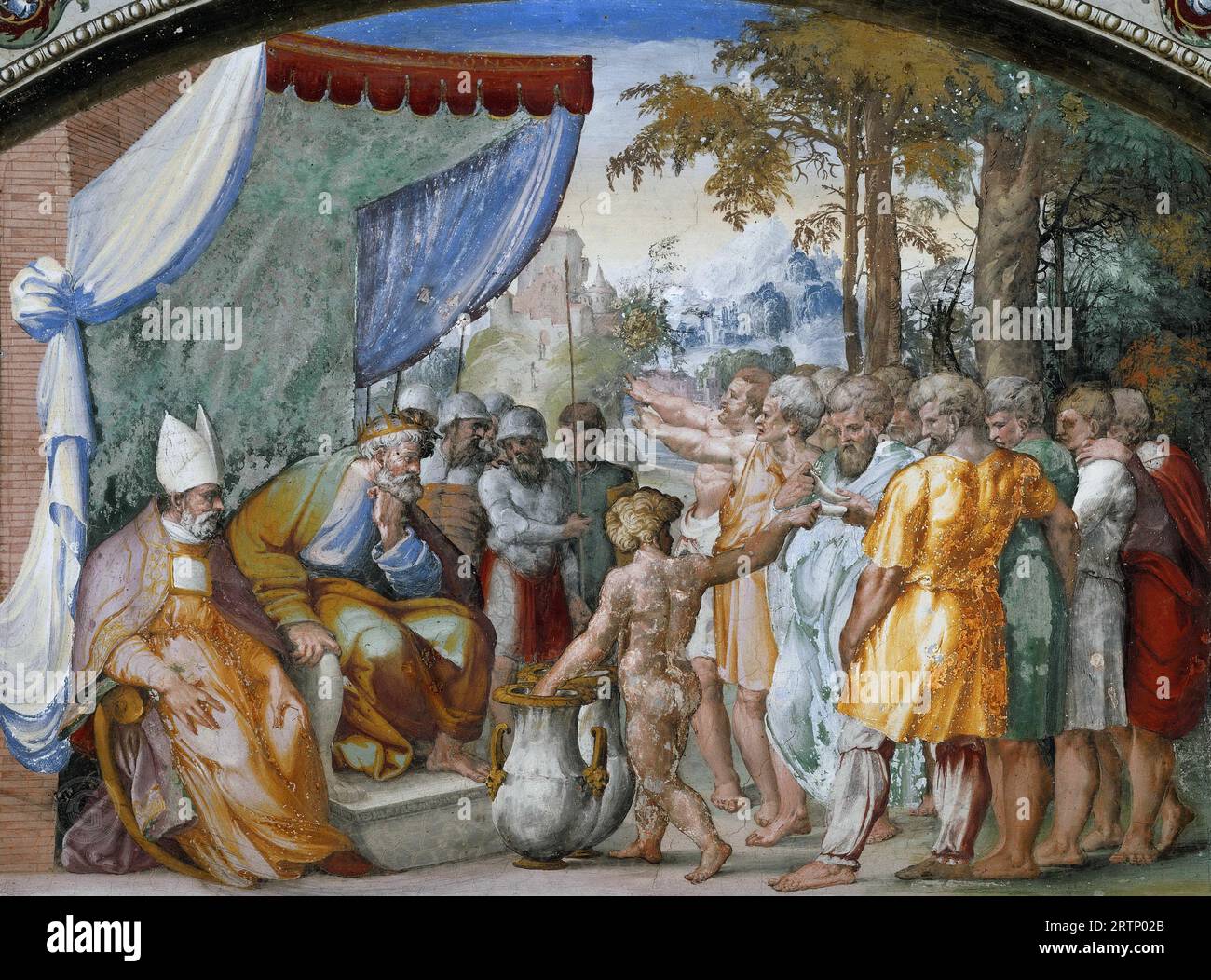 Distribution of Lands Raffaello Sanzio da Urbino) Raphael (Raffaello ...