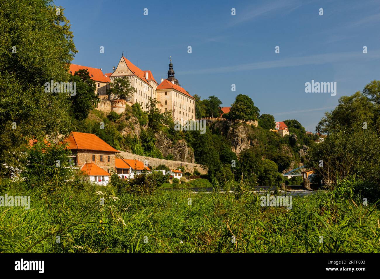 View of Bechyne town, Czech Republic Stock Photo - Alamy