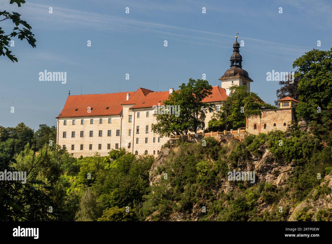 View of Bechyne castle, Czech Republic Stock Photo - Alamy